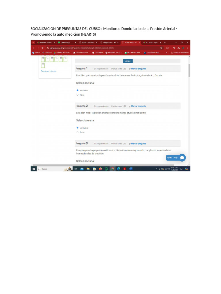 Socializacion de Preguntas Del Curso (1) | PDF