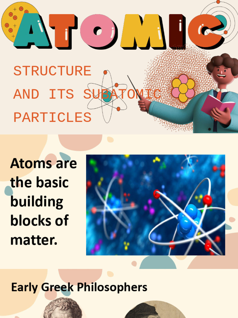 Subatomic Particles and Atomic Theory | PDF | Ion | Atoms