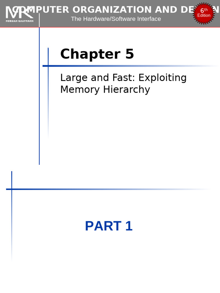 Patterson6e MIPS Ch05 Modified Part2 | PDF | Cpu Cache | Random Access Memory