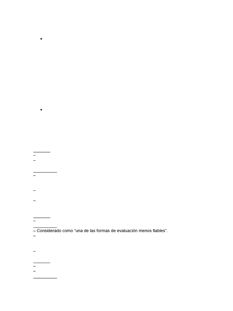 Tipos y Efectividad de Pruebas Académicas | PDF