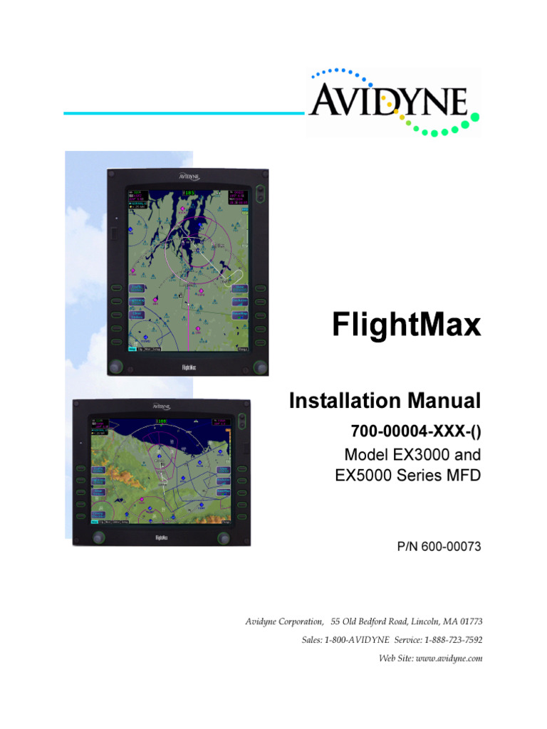 600-00073 Rev 05 MFD Installation Manual | PDF