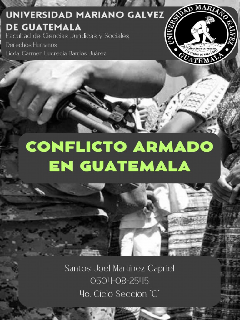Orígenes del Conflicto Armado en Guatemala | PDF | Guatemala | Violación