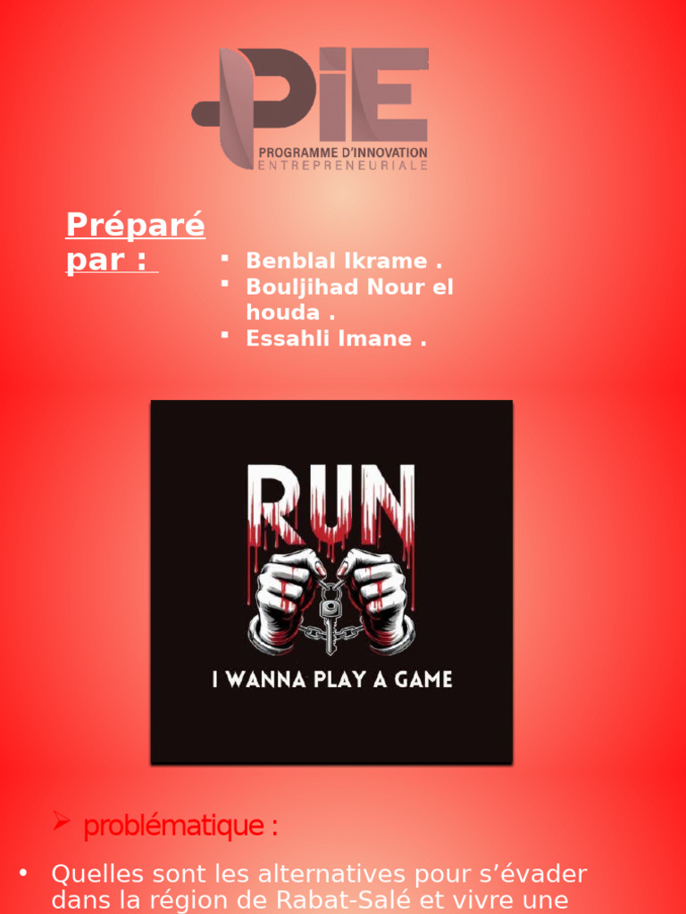 Programme D'innovation Entrepreneuriale Projet RUN | PDF | Maroc ...