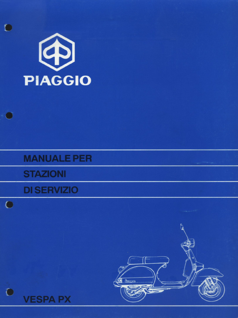 Piaggio Vespa PX Manuale Officina (IT) | PDF
