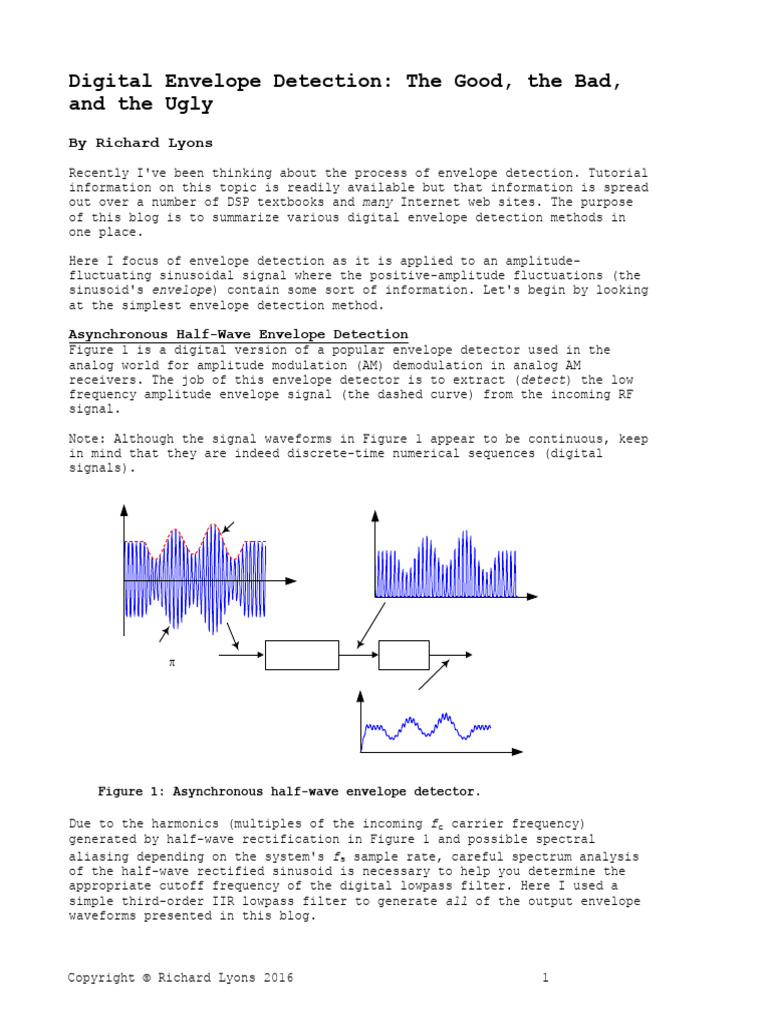 Digital Envelope Detection_The Good, the Bad, and the Ugly | PDF ...