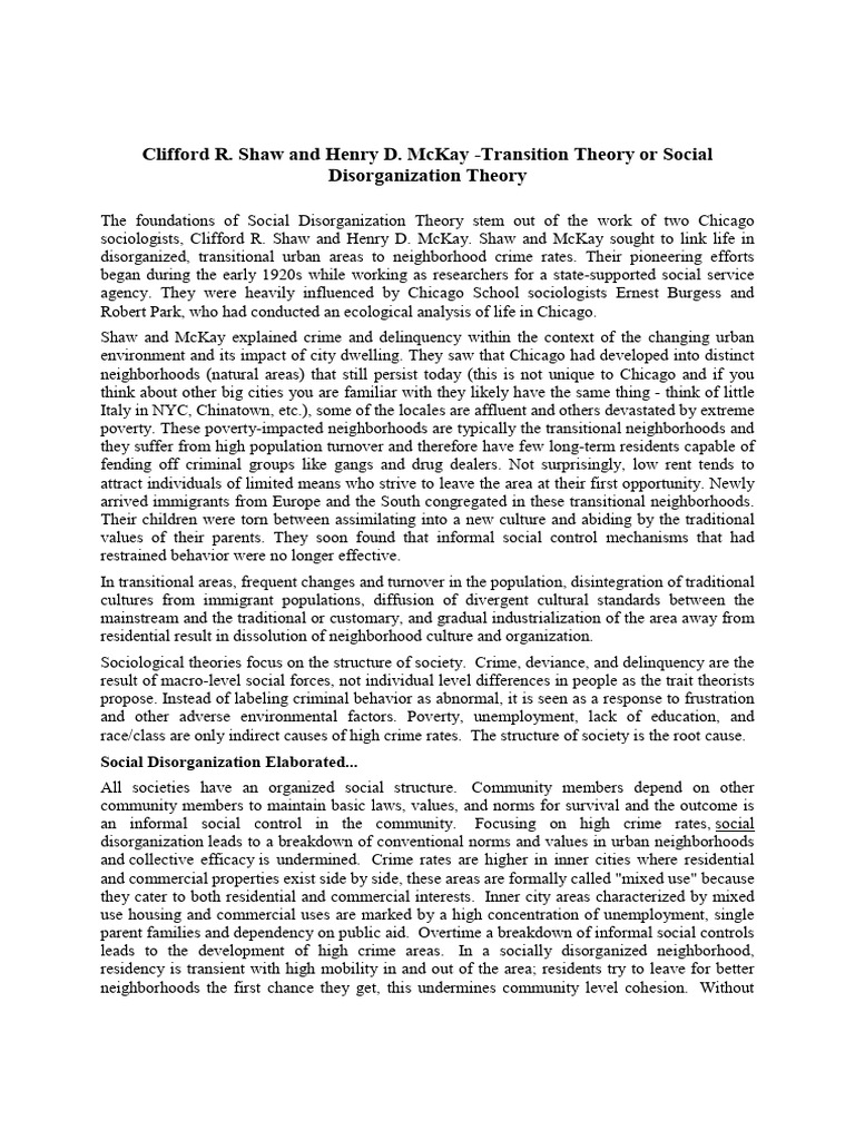 Lecture - 3 - Shaw and Mackay Transition Theory Note | PDF | Liberal Arts Education ...