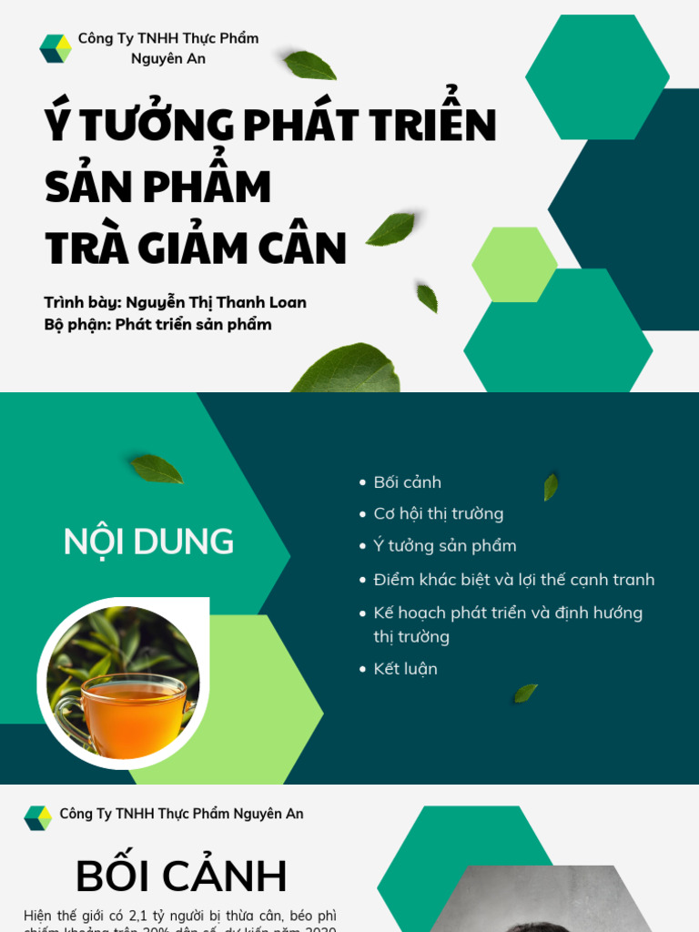 Trà giảm cân | PDF