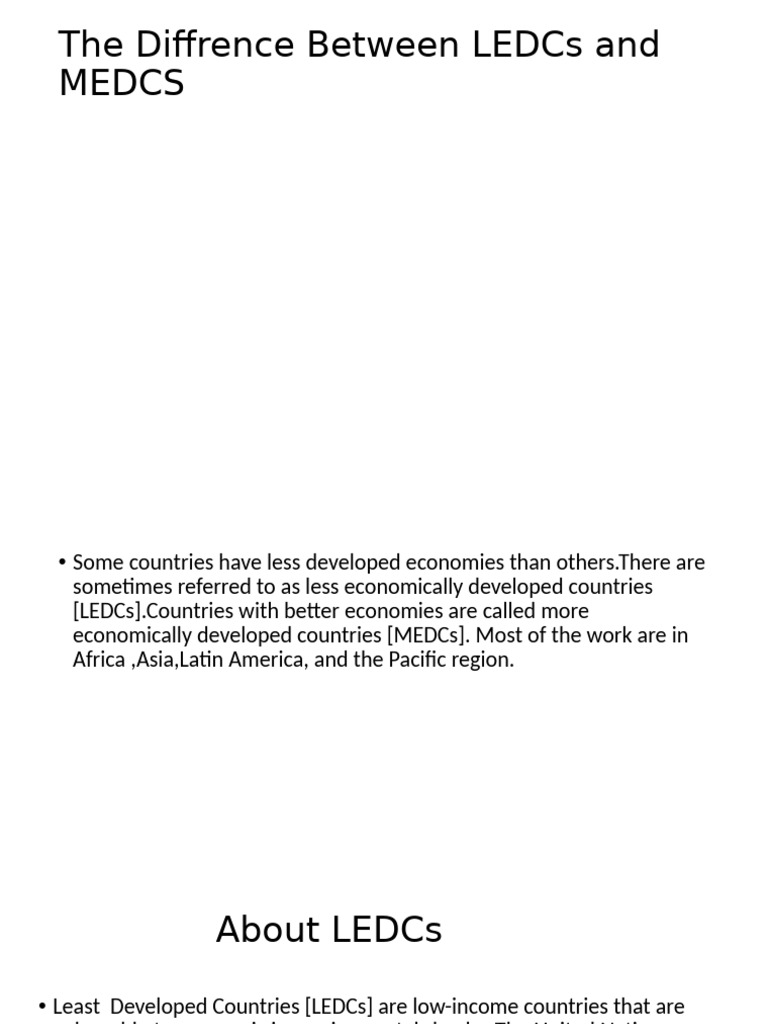 The Difference Between LEDCS and MEDCS | PDF