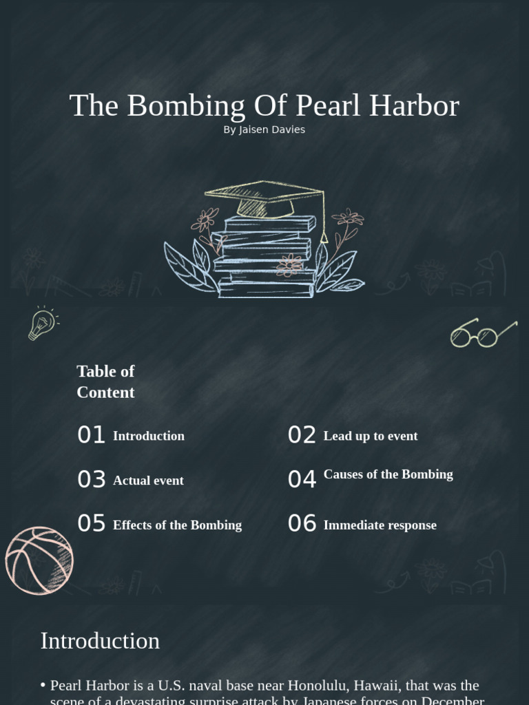 Pearl Harbor Bombing: Causes and Effects | PDF | Attack On Pearl Harbor ...