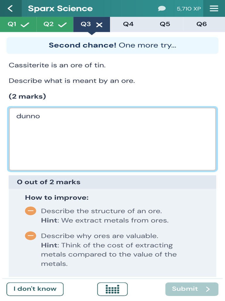 Task 2 - Homework - Sparx Science | PDF