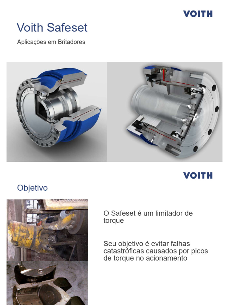 Voith SafeSet Referencia Britadores | PDF