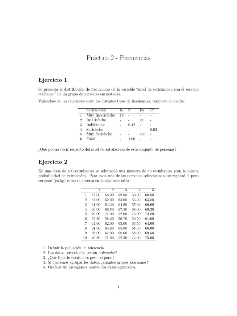 Pra2 Frec 1ersem | PDF | Histograma