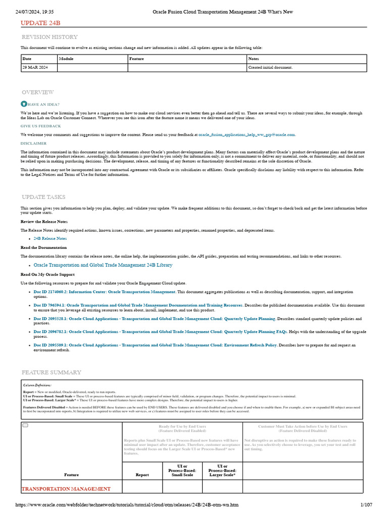 24B Release Note | PDF | Cloud Computing | Computing