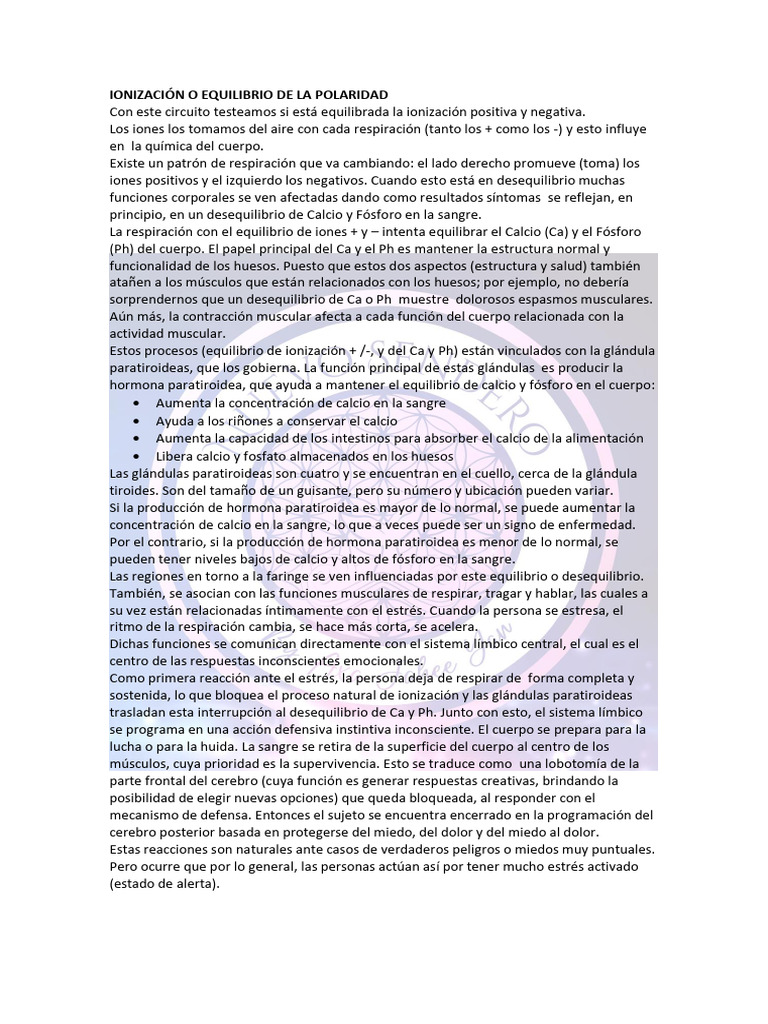 Material para Carpeta Clase 4 - F-1 | PDF | Calcio | Estrés (biología)