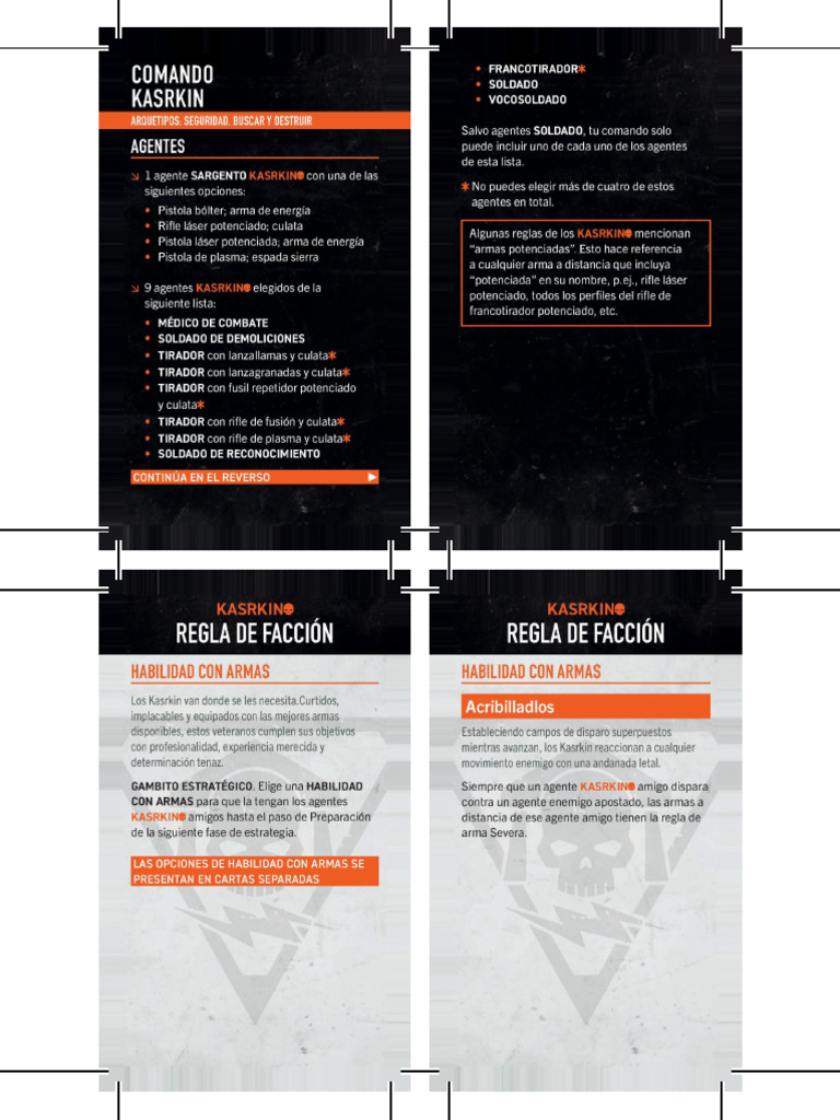 Kasrkin Deck Duplex Letter R1.4.0 | PDF