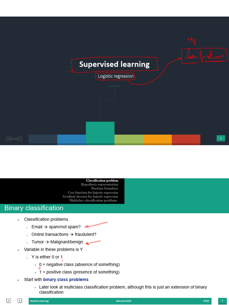CH3 Logistic Regression 2024 | PDF | Statistical Classification ...
