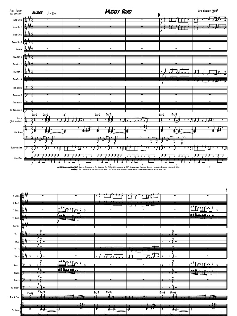 T.Muddy Road | PDF | Music Technology | Aerophones