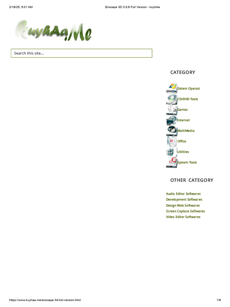 Enscape 3D 3.5.6 Full Version - Kuyhaa | PDF