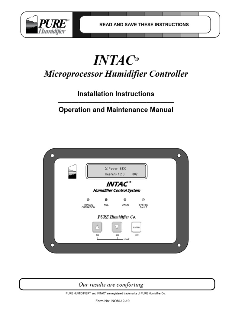 Intac Om | PDF | Menu (Computing) | Electrical Wiring
