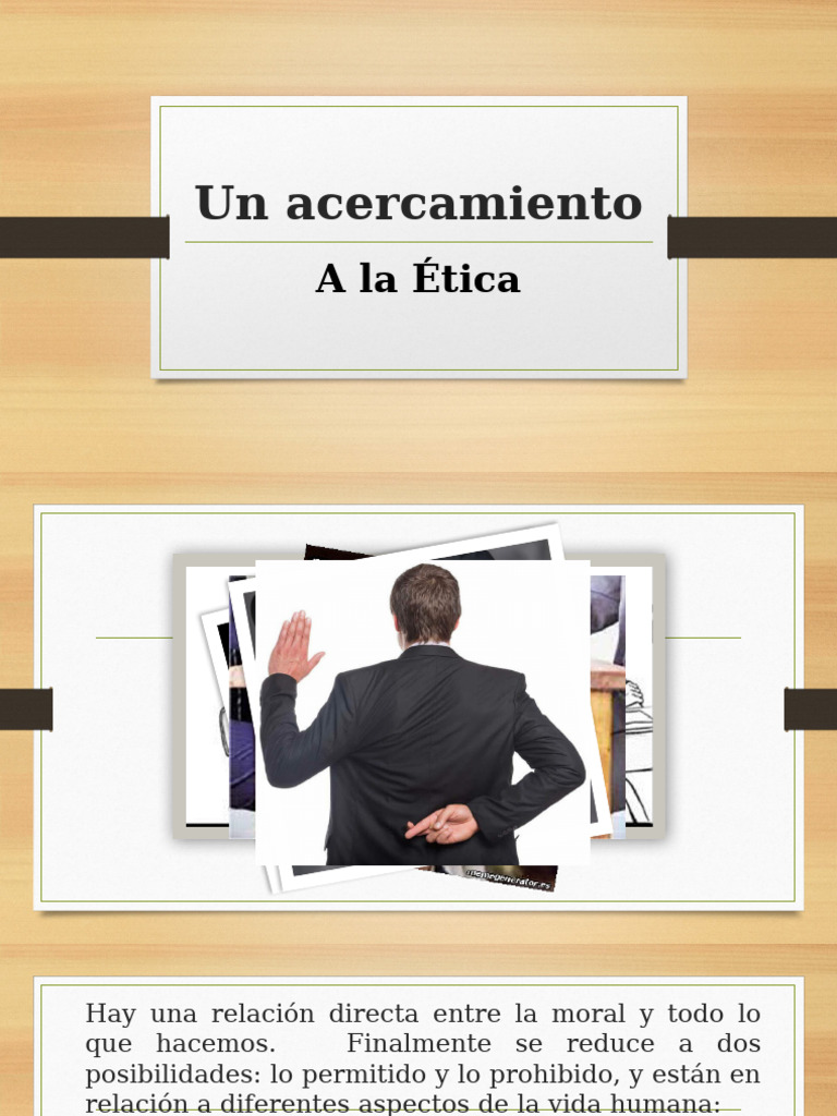 Sesión 1 Un Acercamiento A La Ética | PDF