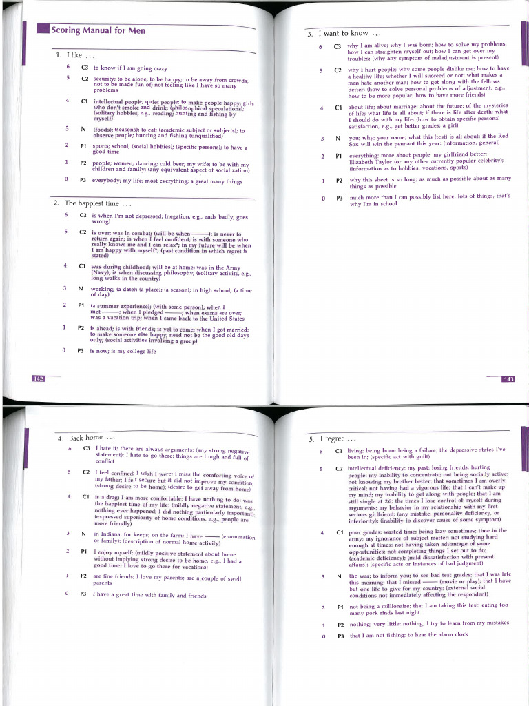 RISB Norms (Manual) | PDF