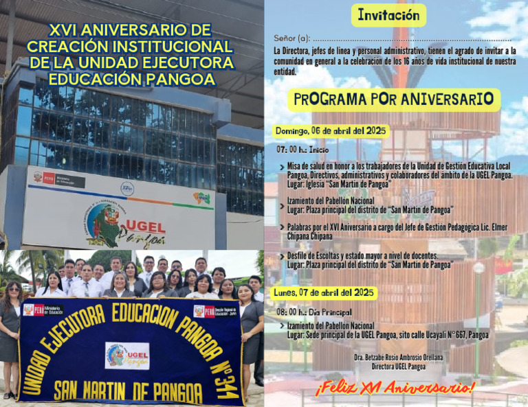 Programa Aniversario | PDF