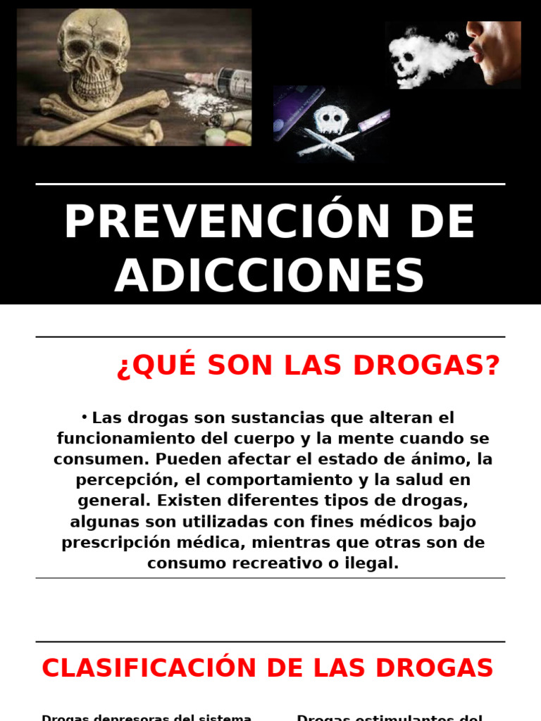 Prevención de Adicciones | PDF | Drogas | Fentanilo