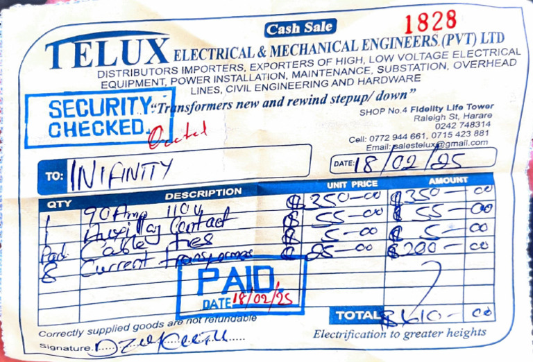 Material Receipt | PDF