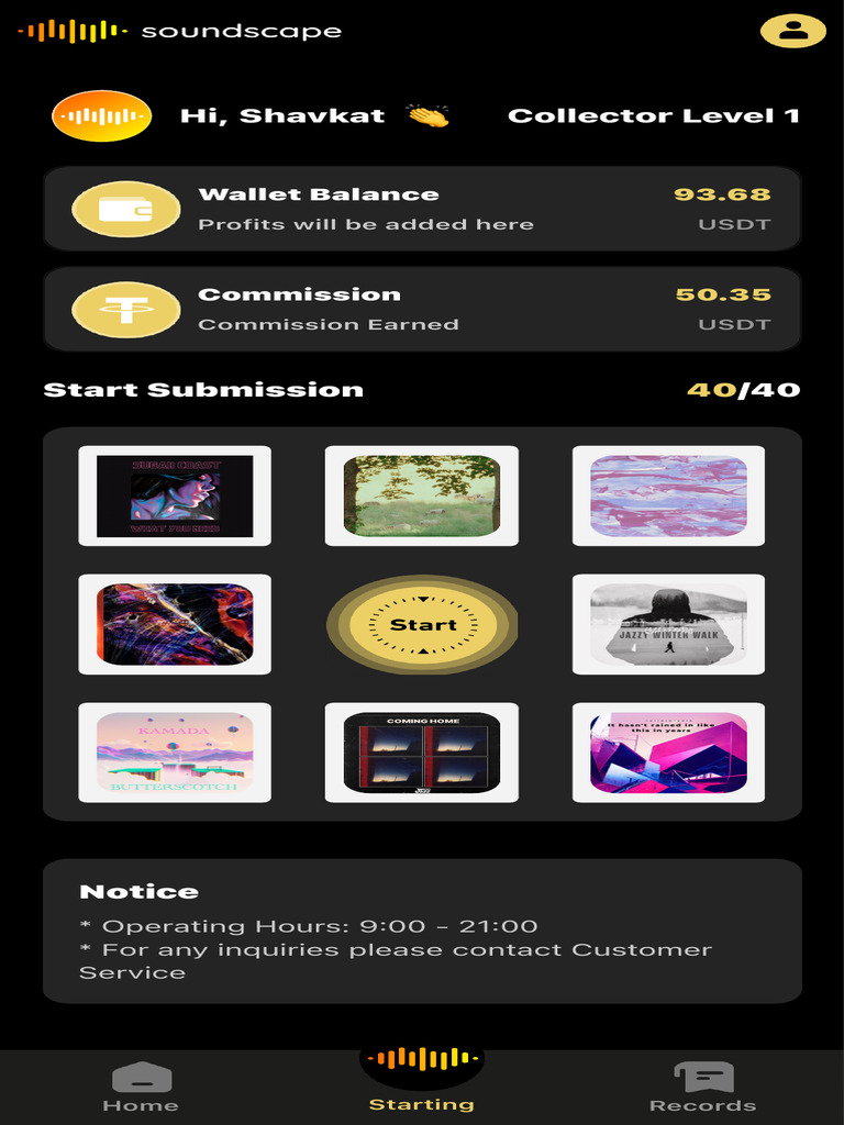 Starting - Soundscape | PDF