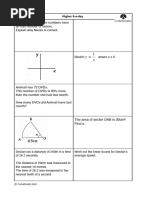 Advanced Math Problem Set | PDF | Circle | Equations