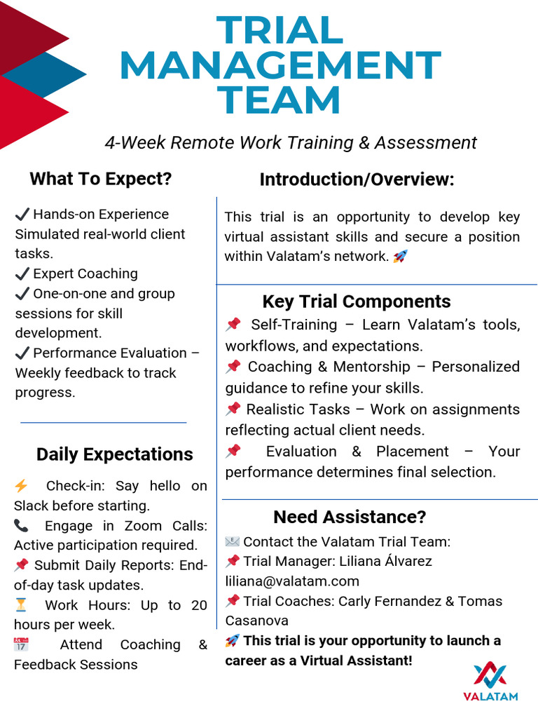 Trial Management One-Pager (1) | PDF