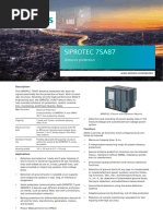 7SL87 Catalog Sip5 PDF | PDF | Electrical Engineering | Electricity