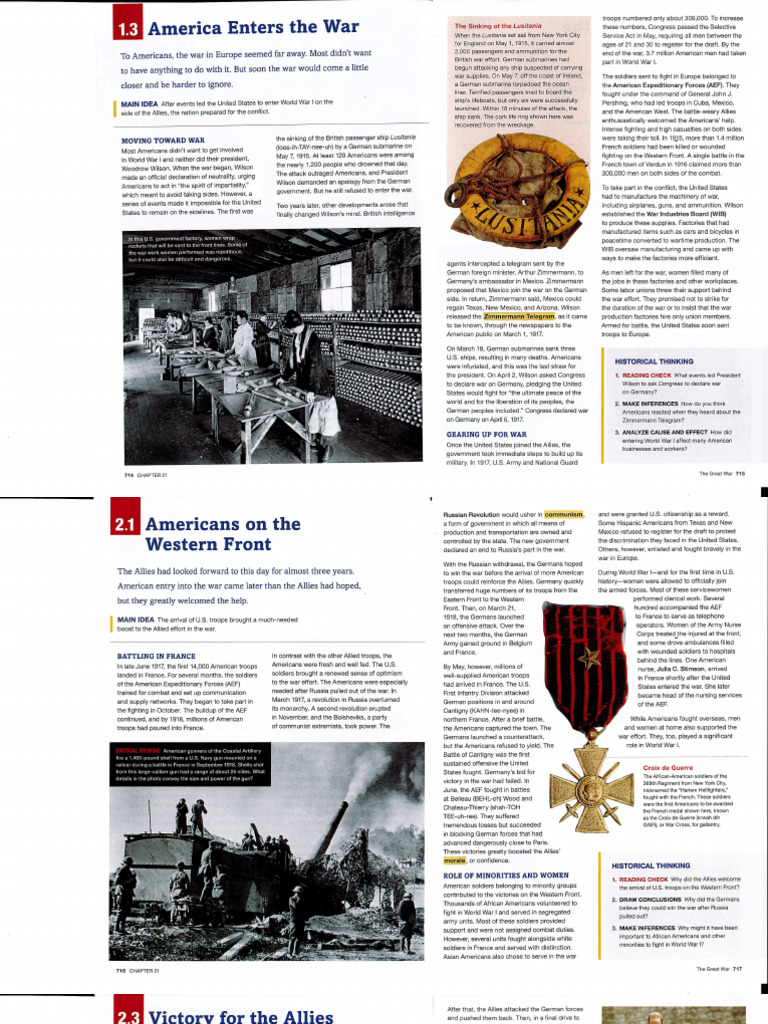 America at War | PDF