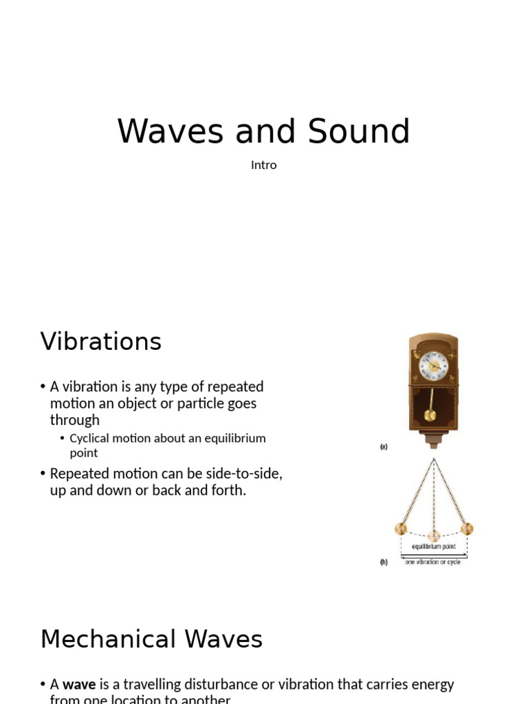 Understanding Waves and Sound Mechanics | PDF | Waves | Frequency
