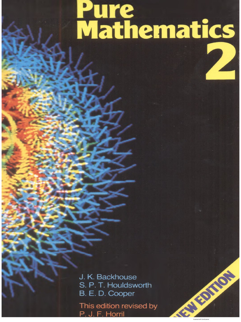 A Level Pure Math Backhouse Third Edition | PDF