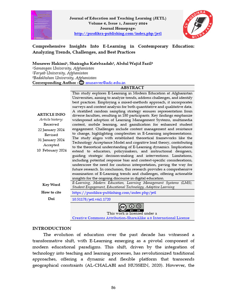 1720-Article Text-5458-1-10-20240217 | PDF | Educational Technology | Qualitative Research