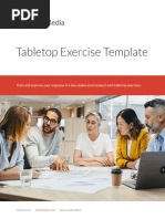 Guidelines for Table-Top Exercises | PDF | Fire Safety | Safety