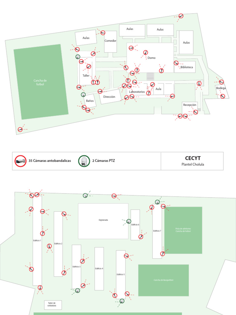 Mapas de Planteles CECYT | PDF