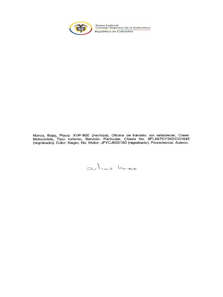 oficio estacion de policia 2 | PDF