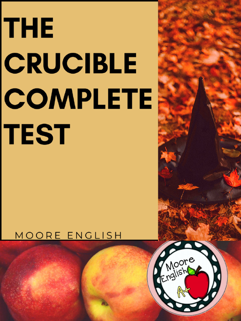 The Crucible Test Questions and Answers | PDF