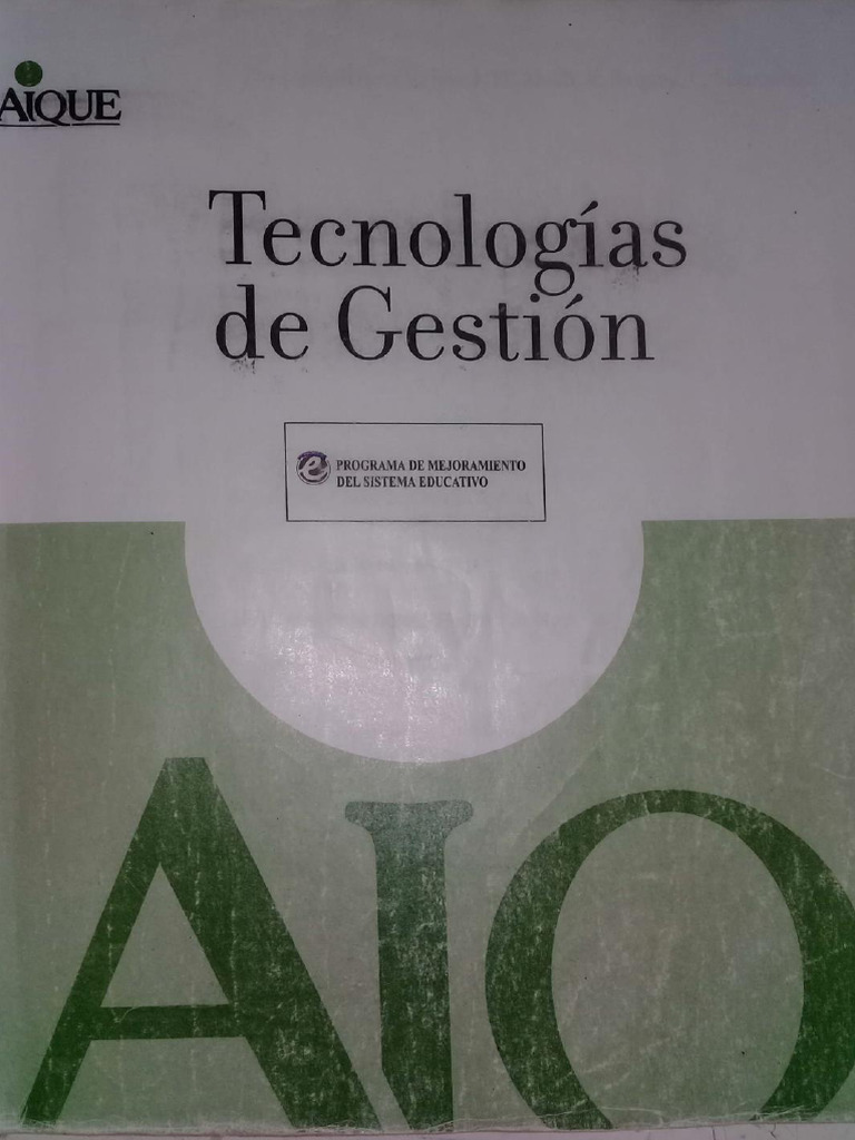 Tecnologías de Gestión Aique | PDF