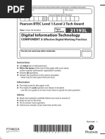 S66020 Information Technology Part A 31761H U2 AddSAM | PDF | Databases | Computer File