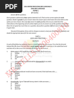 Waec - Wassce Past Questions and Answers For ENGLISH LANGUAGE-2023 | PDF