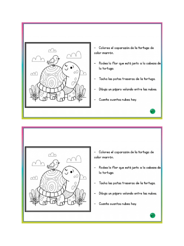 Seguimiento de Instrucciones.... | PDF