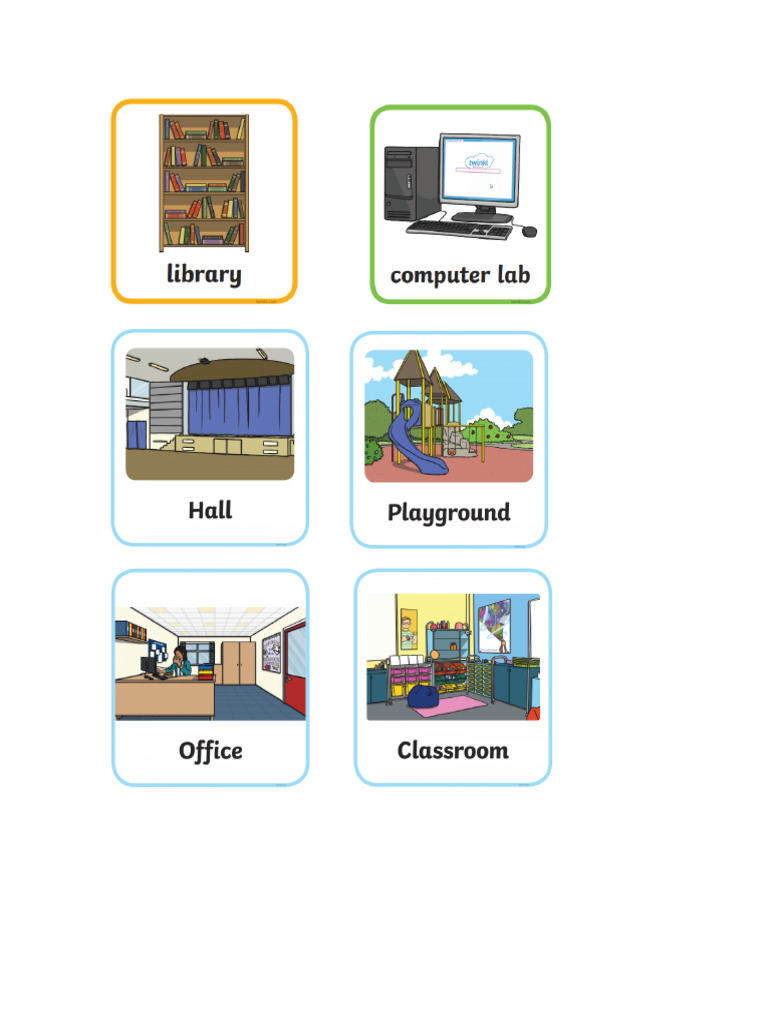 Places at School | PDF