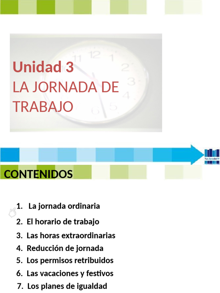 La Jornada de Trabajo | PDF | Tiempo de trabajo | Labor