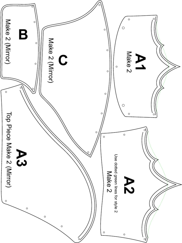 Upper Legs - Fantasy Armor - Prince Armory | PDF