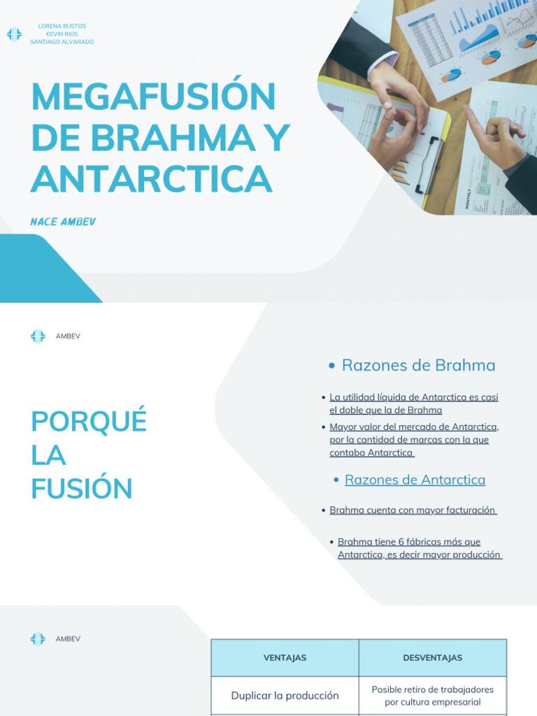 Megafusion de Brahma y Antarctica | PDF