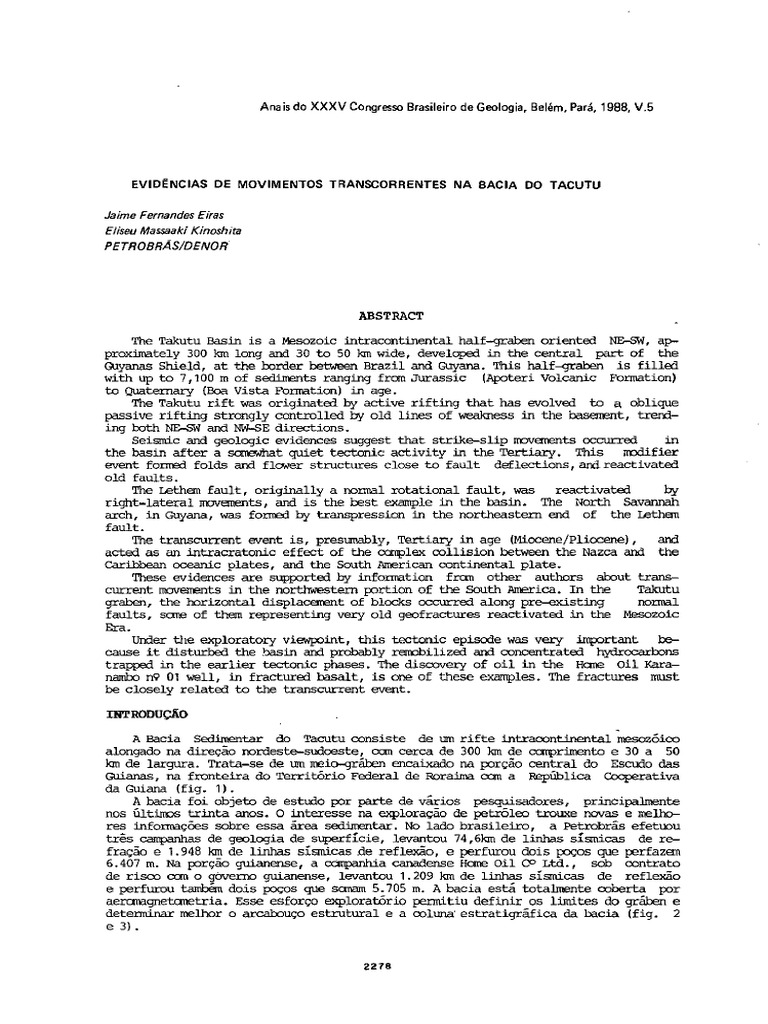 Graben Tacutu | PDF