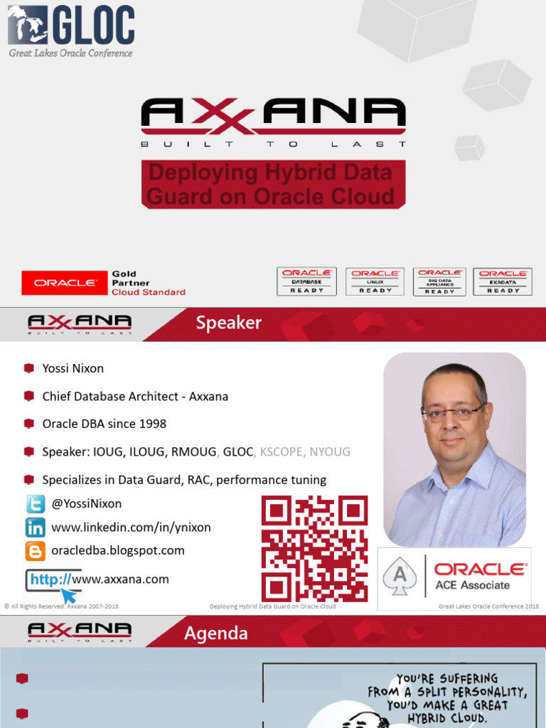 Nixon Deploying Hybrid Data Guard on Oracle Cloud | PDF | Cloud Computing | Databases